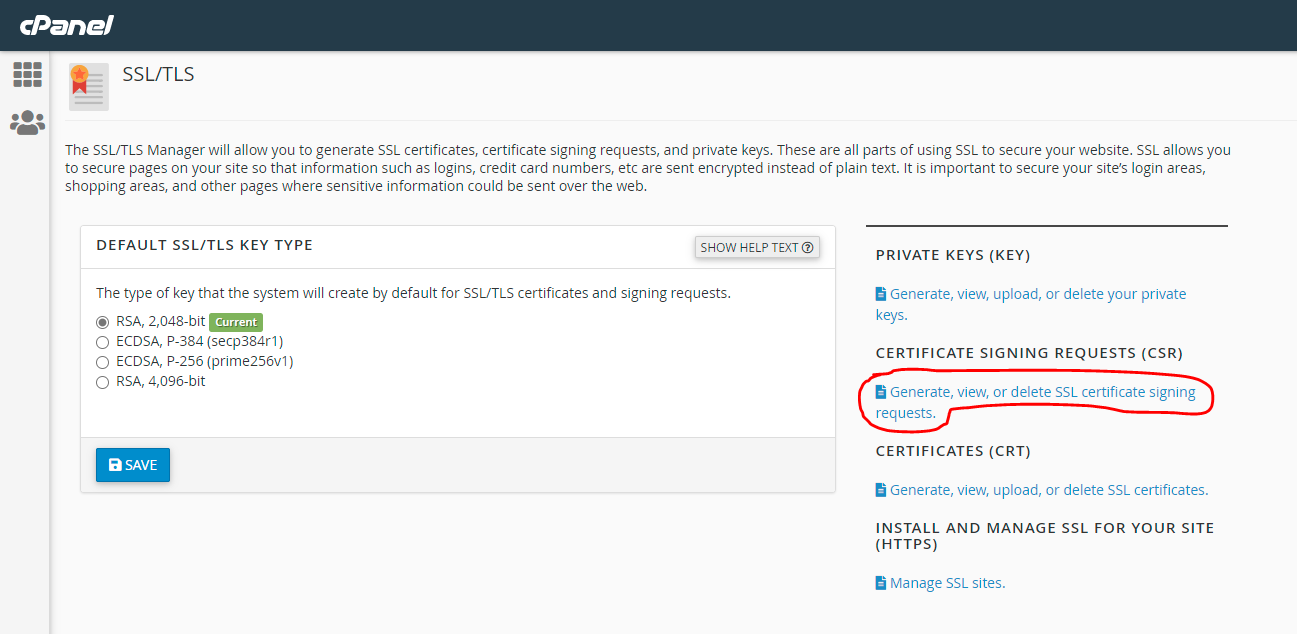How To Create Csr From Cpanel Knowledgebase Fluccs The Australian Cloud